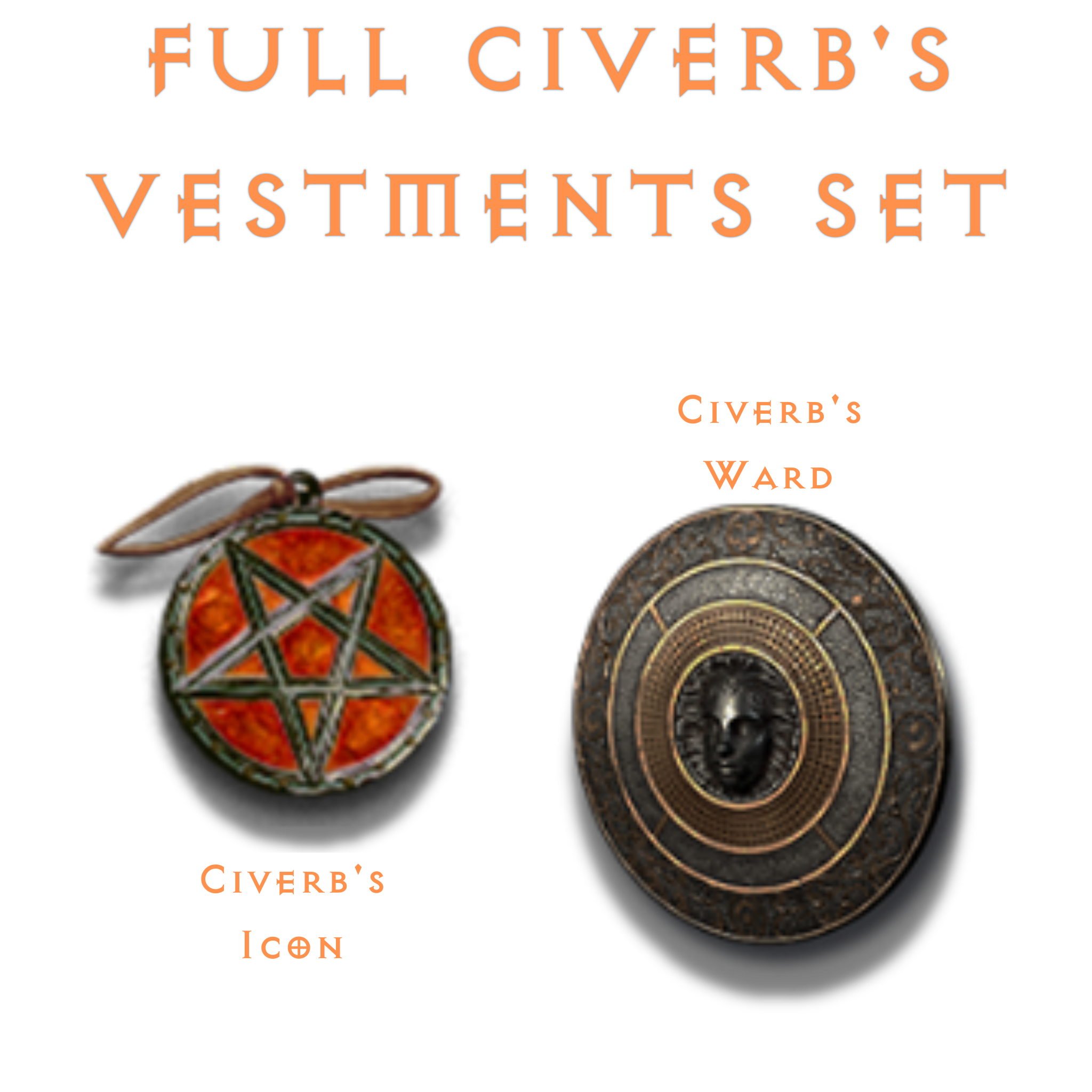Full Civerb's Vestments Set | Diablo 2 Item Store – D2ItemStore
