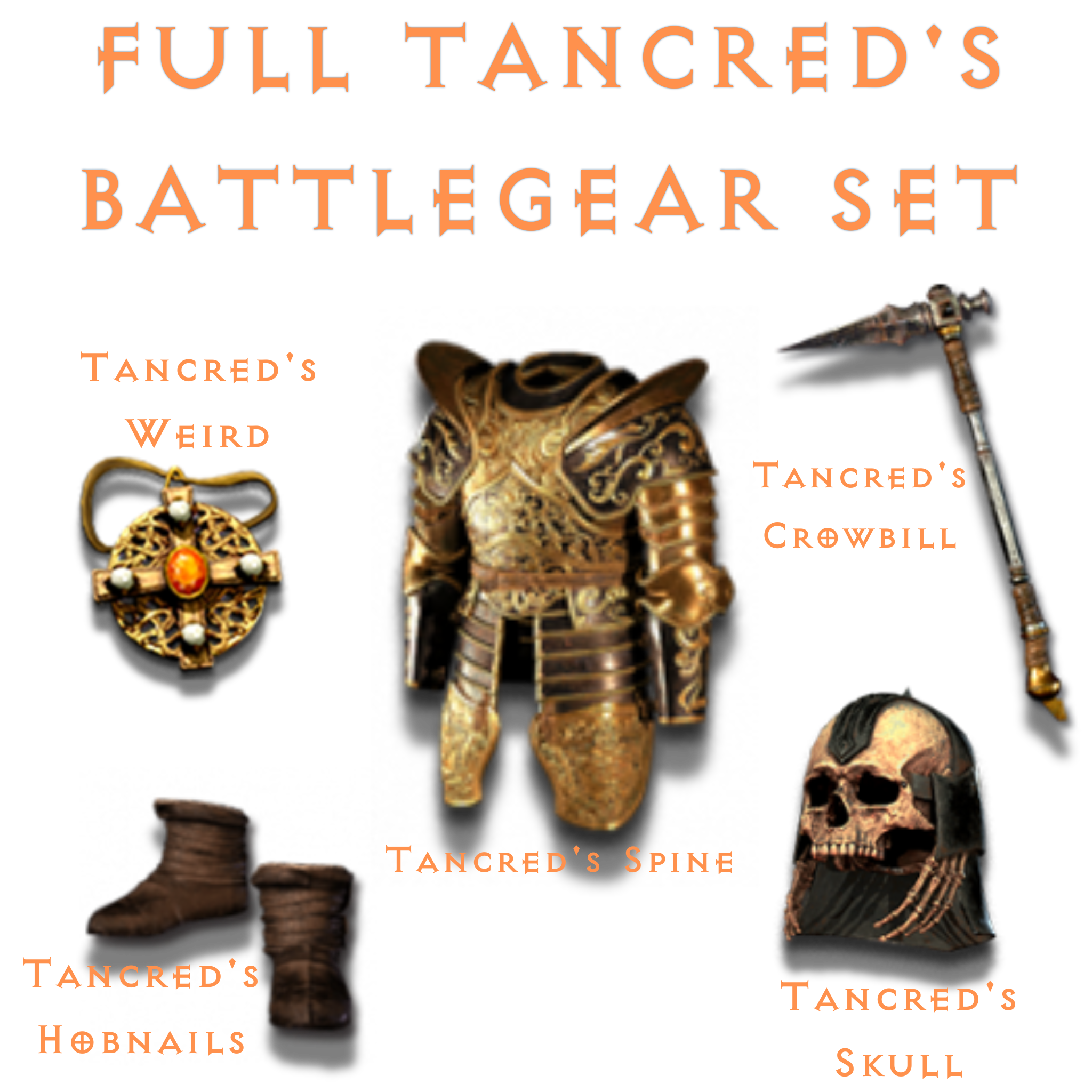 Full Tancred's Battlegear Set | Diablo 2 Item Store – D2ItemStore